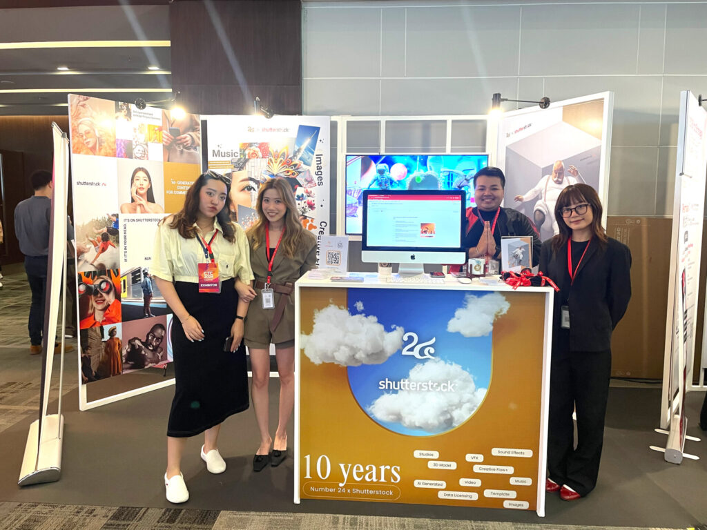 บรรยากาศงาน CTC 2024 กับบูธ Number 24 x Shutterstock